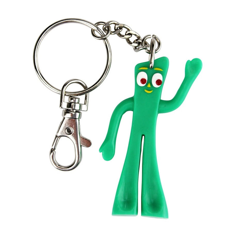 Gumby bendable keychain – Casay LLC