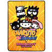 Sanrio X Naruto throw – Casay LLC